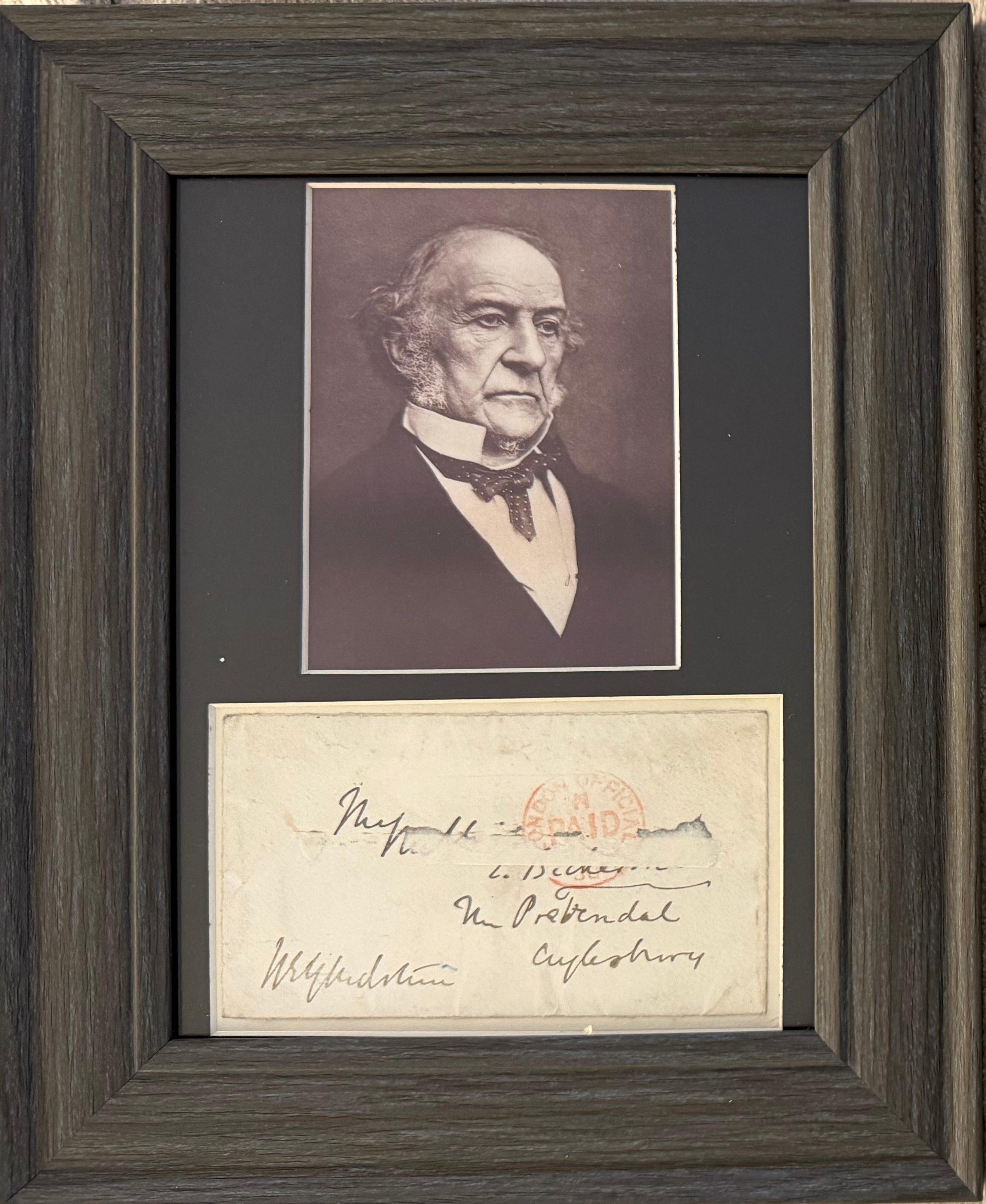 William Gladstone, Former British Prime Minister, Hand Signed Envelope ...