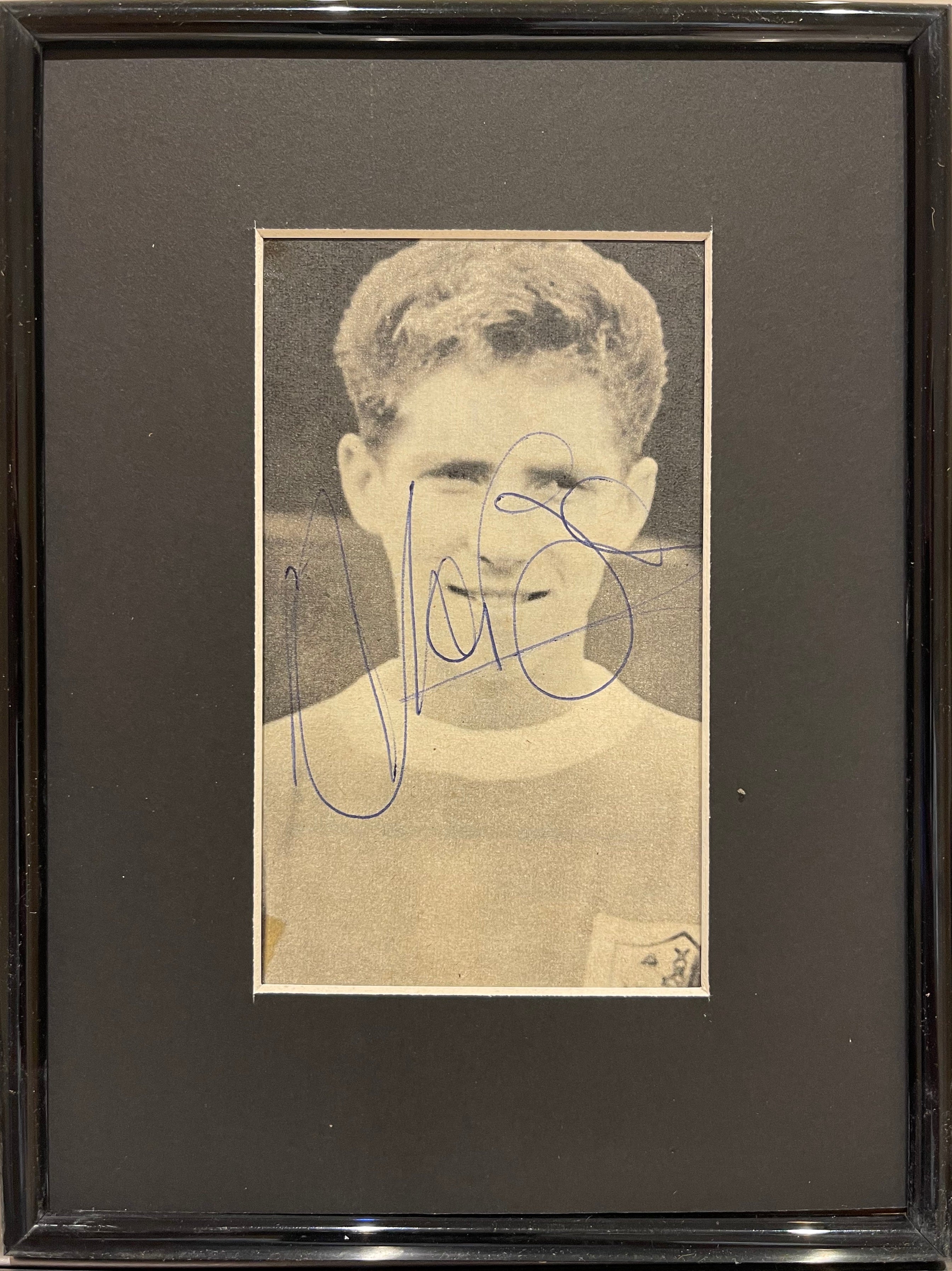 ALAN BALL HAND SIGNED MOUNTED PHOTO WITH COA – Memstars